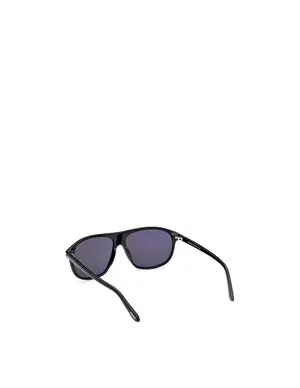 TOM FORD Logo Sunglasses - Gray