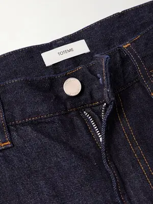 TOTEME Belt Loop Jeans - Indigo