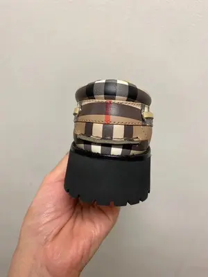 Burberry Signature Check Lace-up Shoes