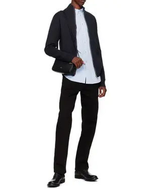 Paul Smith Zebra Patch Long-sleeved Shirt - Blue
