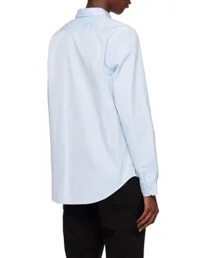 Paul Smith Zebra Patch Long-sleeved Shirt - Blue