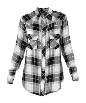 Ermanno Scervino Slim Plaid Shirt