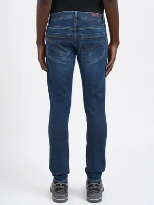 DONDUP Logo Jeans - Black