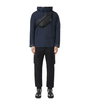 Burberry Hooded Zip-up Jacket