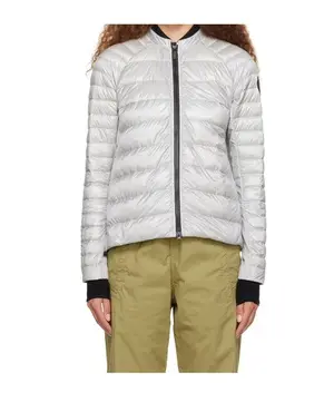 Canada Goose Roncy Quilted Down Jacket With Stand Collar