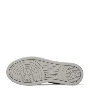 AUTRY Logo Patch Low-top Sneakers - Gray