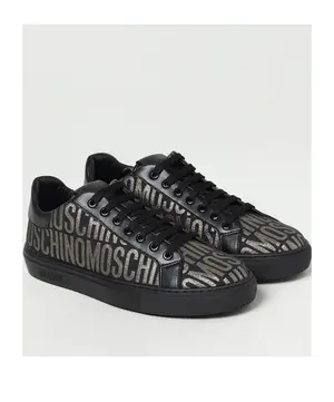 Moschino Tie Low Upper Board Sneakers