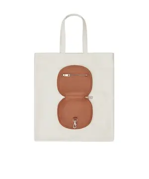 TOD'S Foldable Calfskin Pocket Bag - Brown