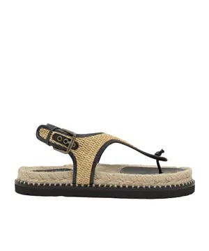CastaÑer Open Toe Flat Sandals
