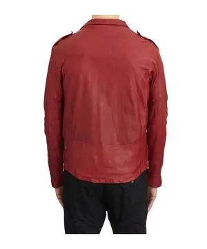GIORGIO BRATO Leather Biker Jacket
