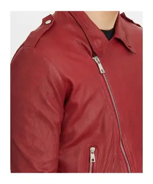 GIORGIO BRATO Leather Biker Jacket
