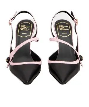 ROGER VIVIER Rose Vivier Slingback Pumps