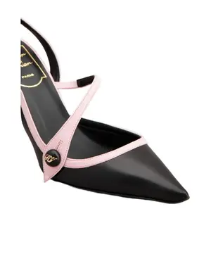 ROGER VIVIER Rose Vivier Slingback Pumps