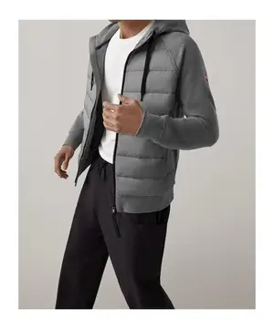 Canada Goose Hybridge Huron Full-zip Hooded Jacket