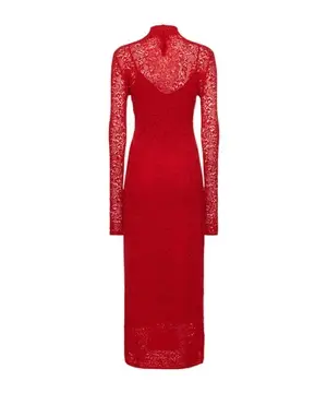 Gabriela Hearst Lethe Knitted Wool Blend Long Dress
