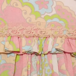 Gucci Floral Print Ruffled Long-sleeved Maxi Dress - Nude
