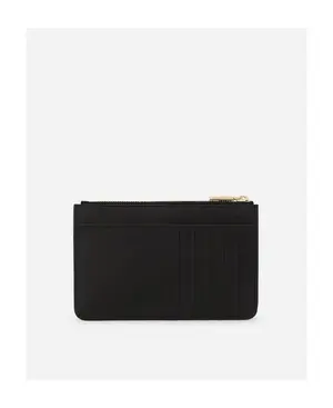 Dolce & Gabbana Dolce Gabbana Logo-plaque Card Holder - Black