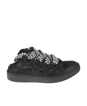 LANVIN Logo Casual Shoes - Black