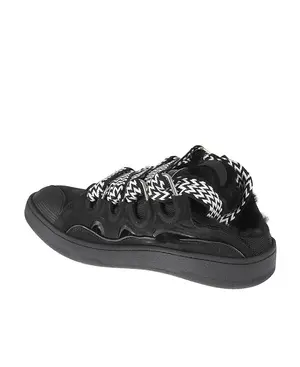 LANVIN Logo Casual Shoes - Black