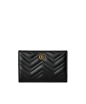 Gucci Gg Marmont Wallet - Black