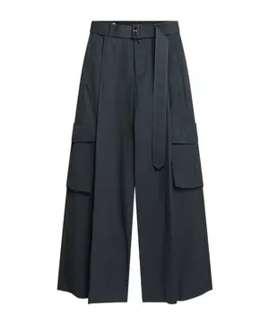 Dries Van Noten Wide-leg Cotton Cargo Trousers