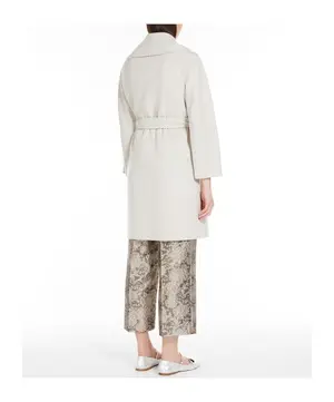 Max Mara Belted Long-sleeved Coat - No