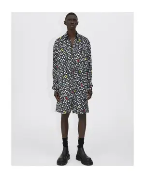Bottega Veneta Allover Print Shirt