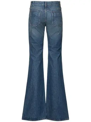 Coperni High-rise Flared Denim Trousers