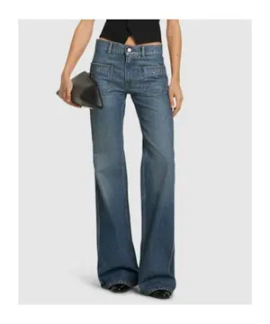 Coperni High-rise Flared Denim Trousers