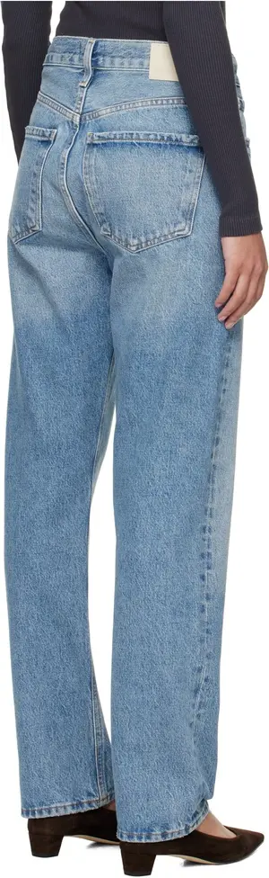 Citizens Of Humanity High Waist Straight Leg Jeans