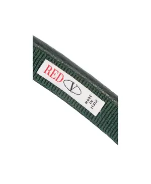 Red Valentino Logo Detail Headband - Black
