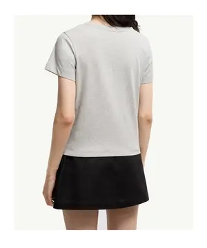Moncler Crewneck Short-sleeved T-shirt With Logo