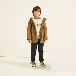 Bonpoint Raindrop Hooded Coat