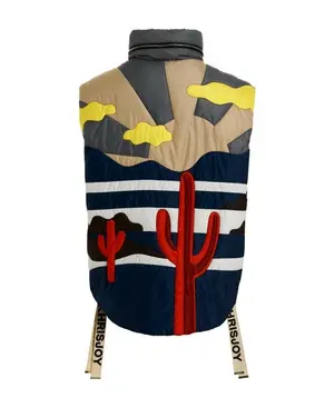 Khrisjoy Khrijoy Logo Zipper Vest