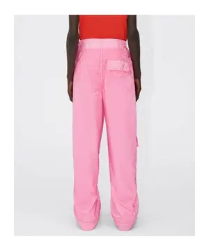 Bottega Veneta Logo Button Open And Close Casual Pants