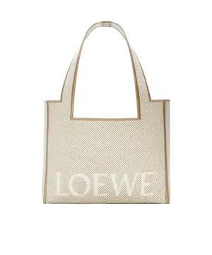 Loewe Medium Jacquard Canvas Tote