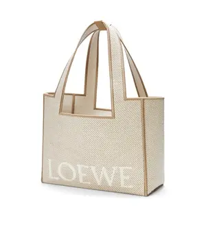 Loewe Medium Jacquard Canvas Tote