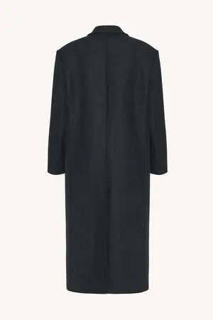 THE ROW Hariet Double-breasted Mid-length Coat