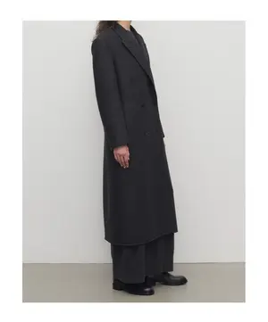 THE ROW Hariet Double-breasted Mid-length Coat