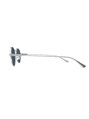 Saint Laurent Round-frame Sunglasses - Blue