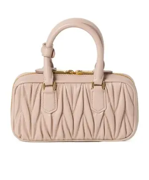 Miu Miu Arcadie Matelassé Nappa Leather Mini Bag