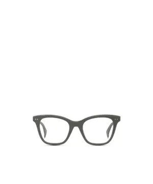 Kenzo Full Frame Plain Eyeglasses - Black