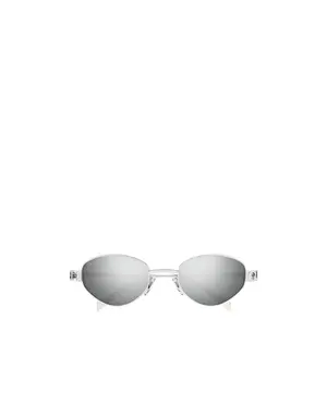Gucci Oval Frame Sunglasses - Gray