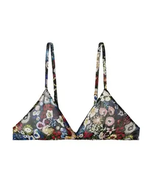 Khaite Patterned Bra - Black