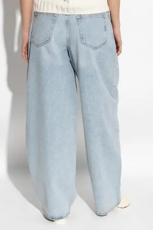 SAMSOE SAMSOE Samsøe Samsøe Wide Leg Jeans - Light Blue