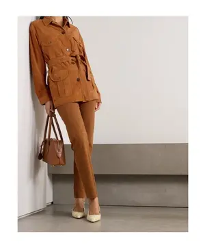 BLAZÉ MILANO Straight Leg Pants With Belt Loops