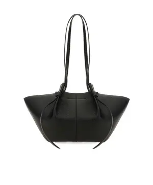 Yuzefi Mochi Logo Printed Tote Bag - Black