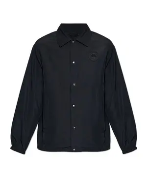 Canada Goose Logo-patch Jacket - Black