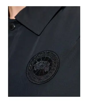Canada Goose Logo-patch Jacket - Black
