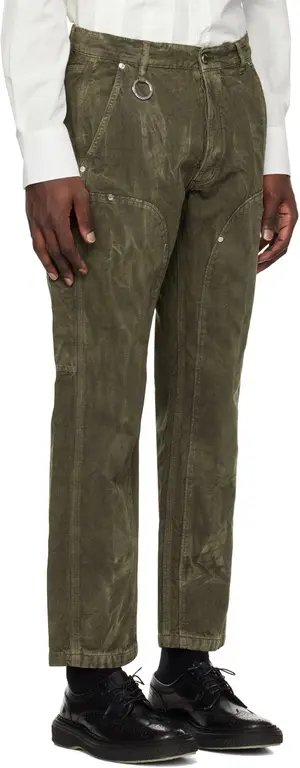ETUDES Studio Logo Patch Jeans